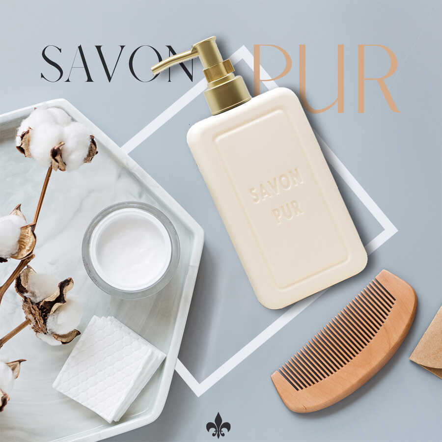 Savon De Royal Savon Pur Luxury Vegan Sıvı Sabun Beyaz 500 ml Sabun ...
